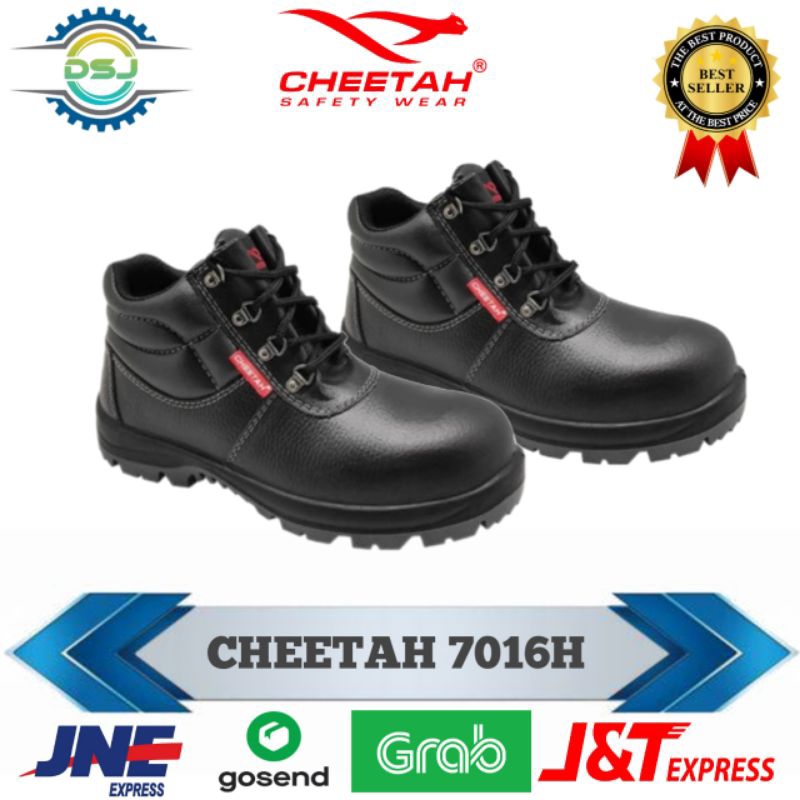 Jual Sepatu Safety Cheetah 7106h - Sepatu Safety Kerja Proyek Cheetah ...