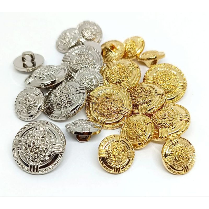 Jual KANCING HIAS ,KANCING BLAZER GOLD DAN SILVER | Shopee Indonesia