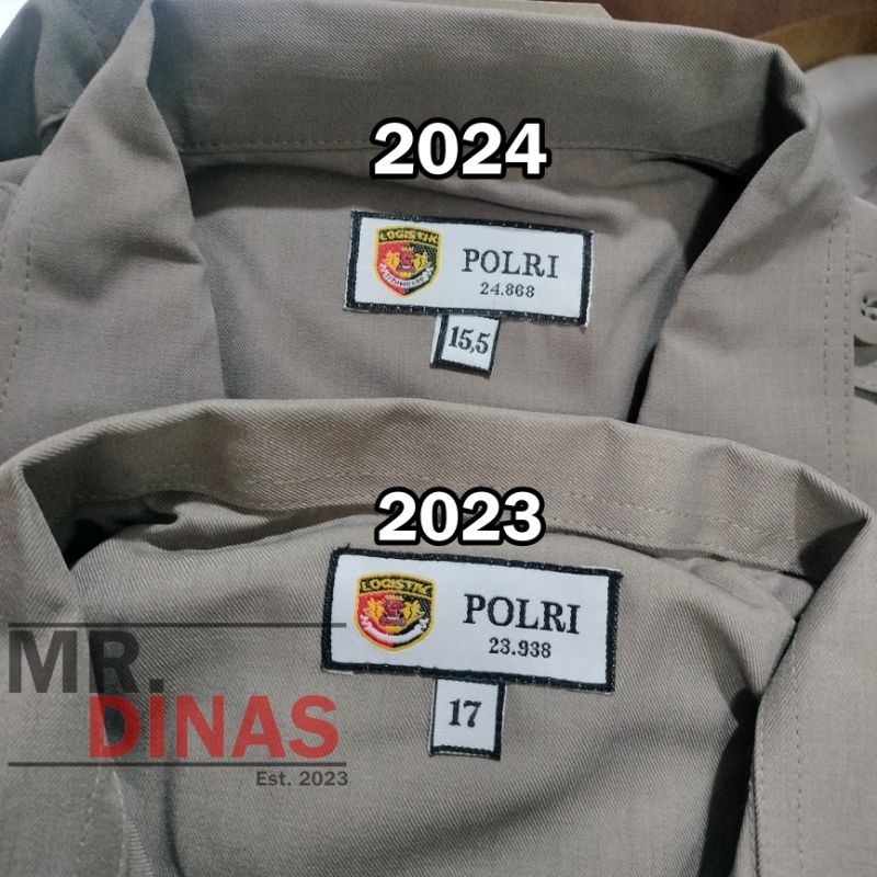 Jual 1 STEL SERAGAM PDL JATAH POLRI TAHUN 2024 | Shopee Indonesia