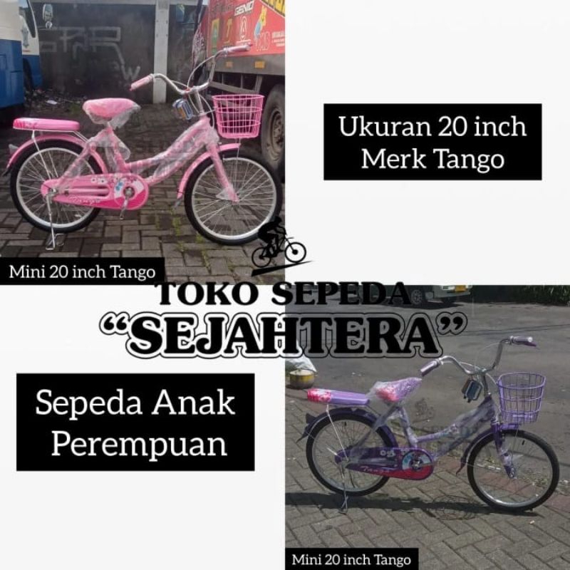 Jual Sepeda Mini ukuran 20 Tango sepeda perempuan | Shopee Indonesia
