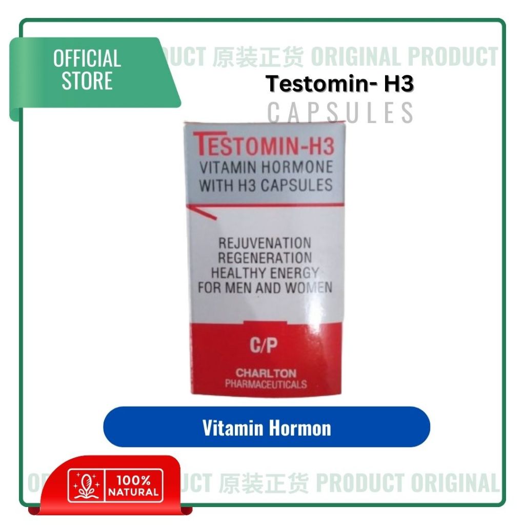 Jual Testomin- H3 [ Vitamin Hormon ] | Shopee Indonesia