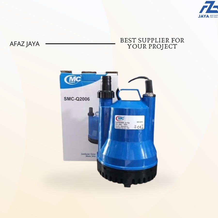 Jual SMC POMPA CELUP KOLAM 100W SMC-Q2006 WATER PUMP AQUARIUM 100W ...