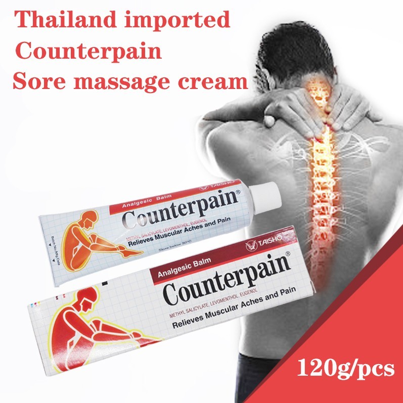 Jual 【EXP 2028】Thailand Counterpain 120gr Conterpain Salep Cream ...