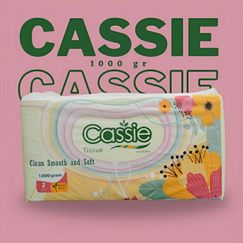 Jual Cassie Tissue Jumbo Ekonomis 1kg 2ply | Shopee Indonesia