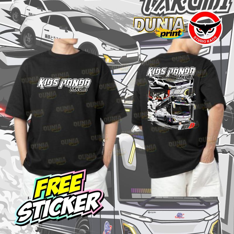 Jual (free sticker + ganci) KAOS BUS TUNGGAL JAYA KIDS PANDA TAKUMI JB5 ... Jual (free sticker + ganci) KAOS BUS TUNGGAL JAYA KIDS PANDA TAKUMI JB5 ...