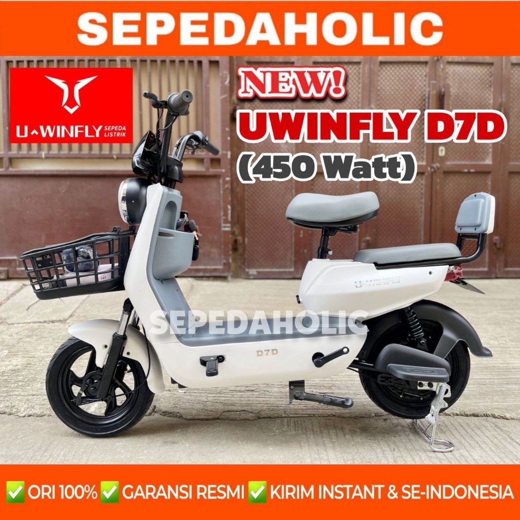 Jual Sepeda Motor Listrik UWINFLY DF 7 / DF7 / DF7S D7S / D7D / EXOTIC ...