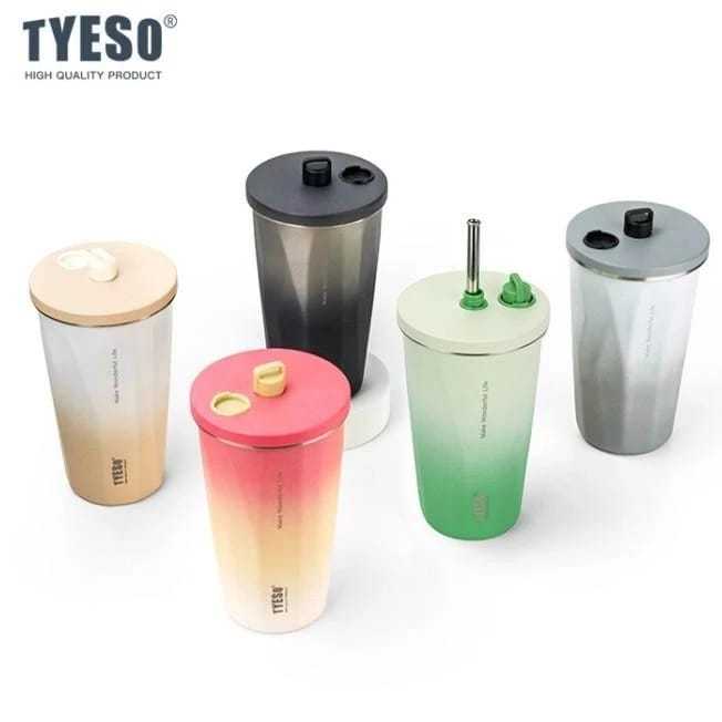 Jual TUMBLER KOPI CUP HIGH QUALITY VACUUM INSULATED 600 ML | Shopee Indonesia