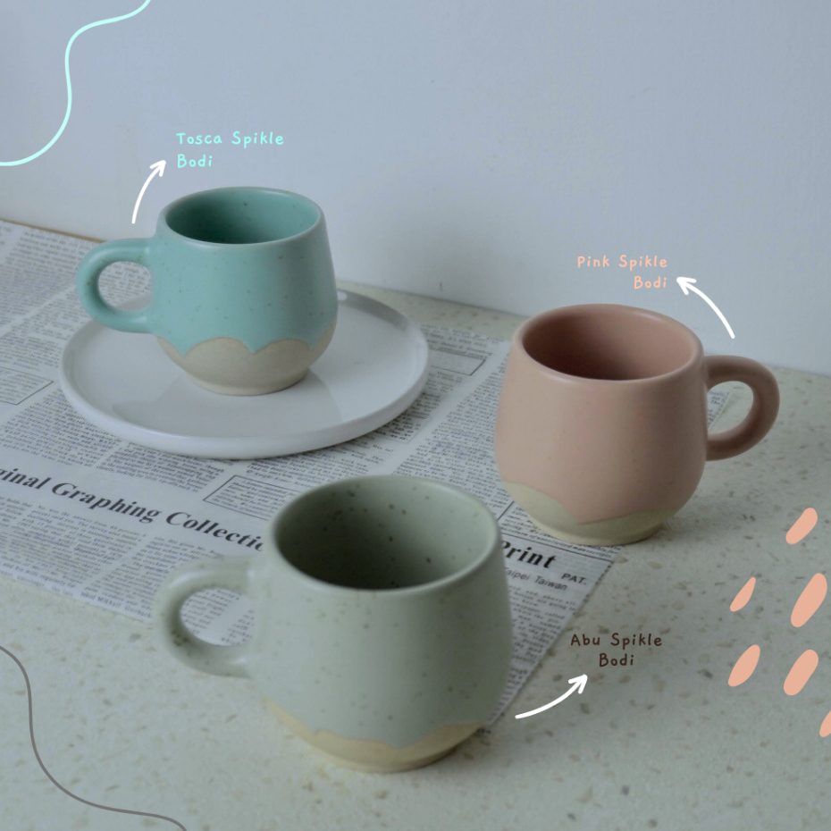 Jual KALA GUND MUG | OCHA TEA| COFFE CUP | LATTE ART GELAS KERAMIK UNIK ...