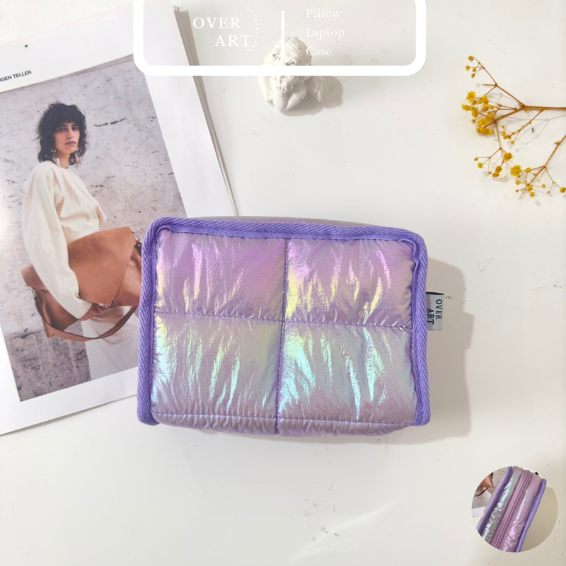 Jual Overart Puffy Pouch Bag - Organizer - Makeup Bag | Shopee Indonesia
