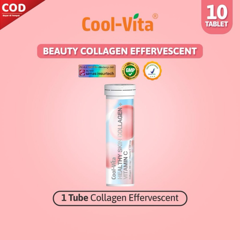 Jual Collagen Cool-Vita Collagen Effervescent Tablet | Shopee Indonesia Jual Collagen Cool-Vita Collagen Effervescent Tablet | Shopee Indonesia