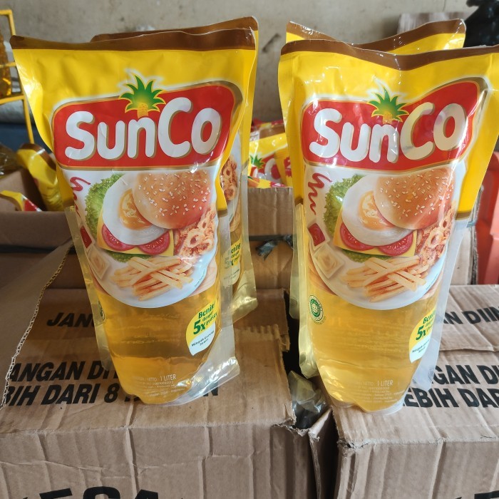 Jual MINYAK SUNCO 1LT ISI 12pcs || MINYAK GORENG || KEMASAN POUCH 1 ...