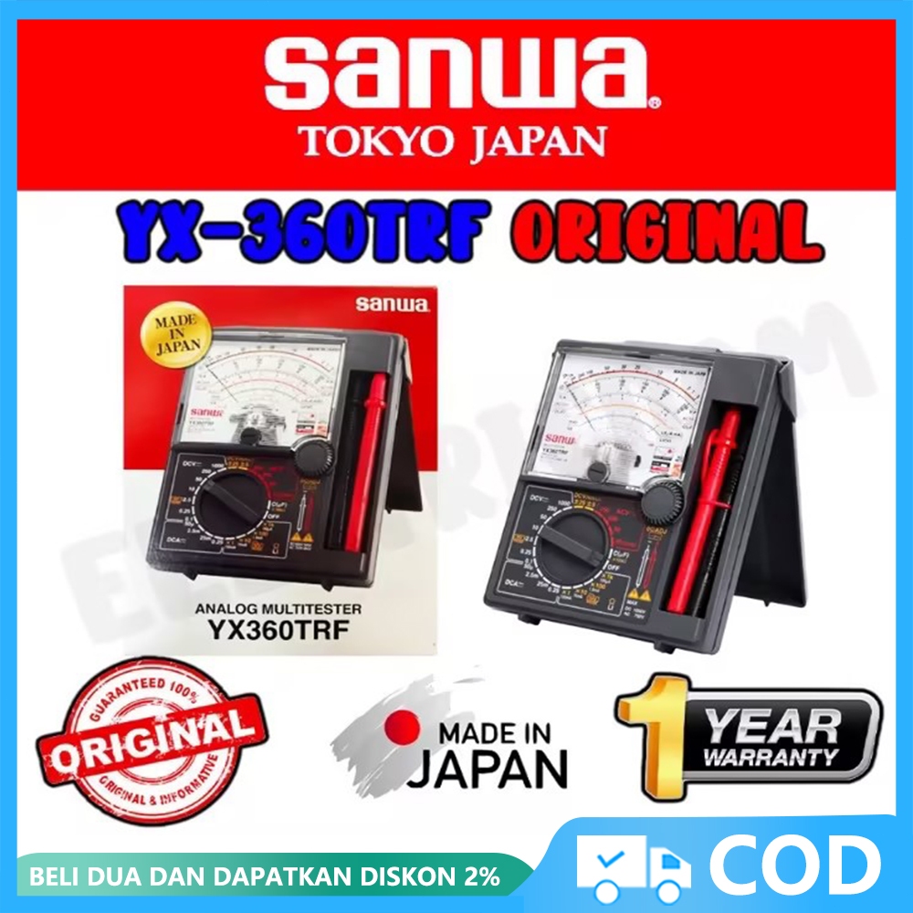 Jual Multitester analog sumwa yx-360 tr | Shopee Indonesia