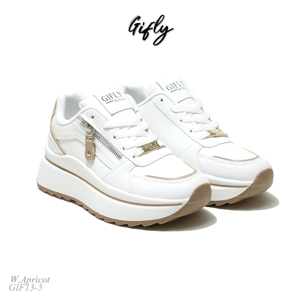 Jual GIFLY Yuna Sepatu Sneakers Wanita Sport Shoes GIF13-5 | Shopee ...