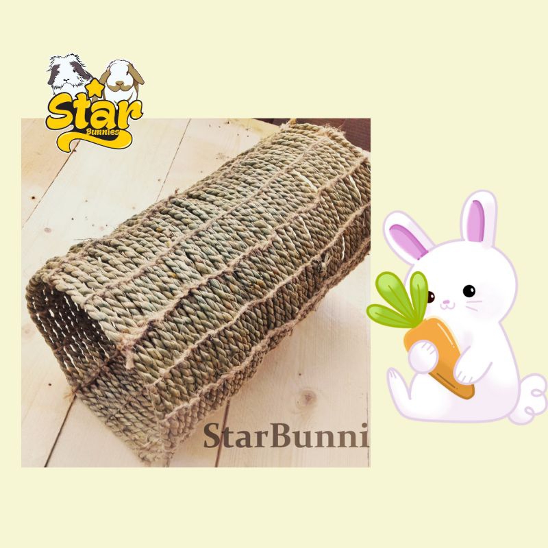 Jual Tunnel Terowongan Serat Rumput untuk GP dan Kelinci (30cm ...