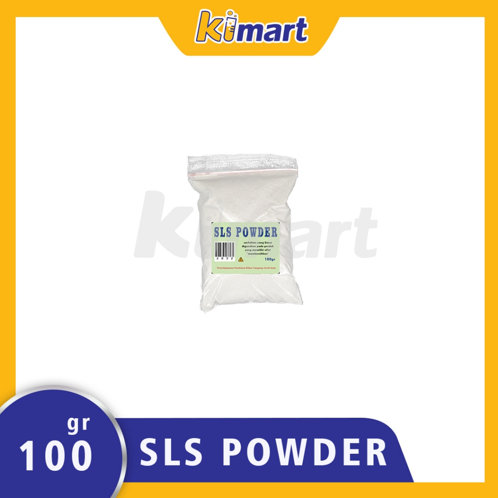 Jual SLS Powder 100gr texapon bubuk bahan baku sabun | Shopee Indonesia