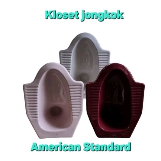 Jual Kloset jongkok closet toilet kamar mandi American Standard Rapi EX ...