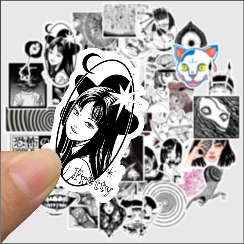 Jual Sticker Tempel "Sticker Pack Junji Ito 40pcs" | Shopee Indonesia