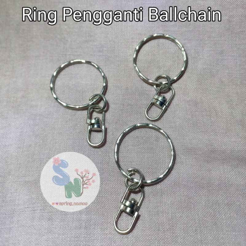 Jual RING PENGGANTI BALLCHAIN, di co khusus untuk pembeli keychain ...
