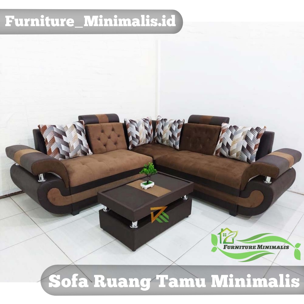 Jual Sofa Minimalis Kursi Tamu Sudut Furniture Minimalis Bandung ...