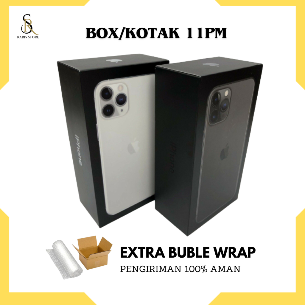 Jual BOX/KOTAK IPH 11 PRO MAX FULLSET DAN NON FULLSET | Shopee Indonesia