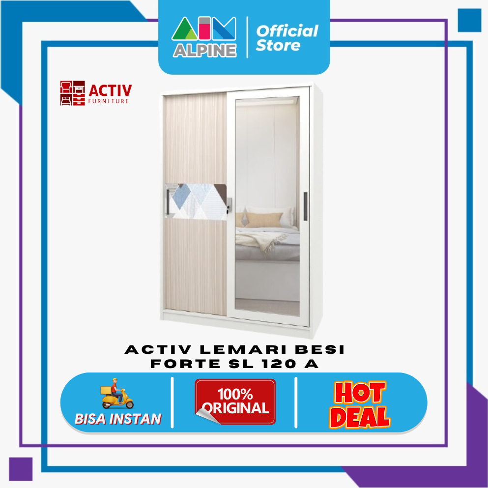 Jual ACTIV LEMARI BESI FORTE SL 120 A | Shopee Indonesia