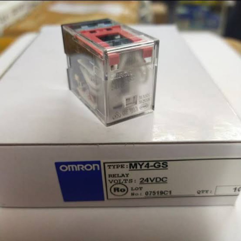 Jual Relay Omron MY4N-GS / MY4N 24VAC Miniatur Relay | Shopee Indonesia