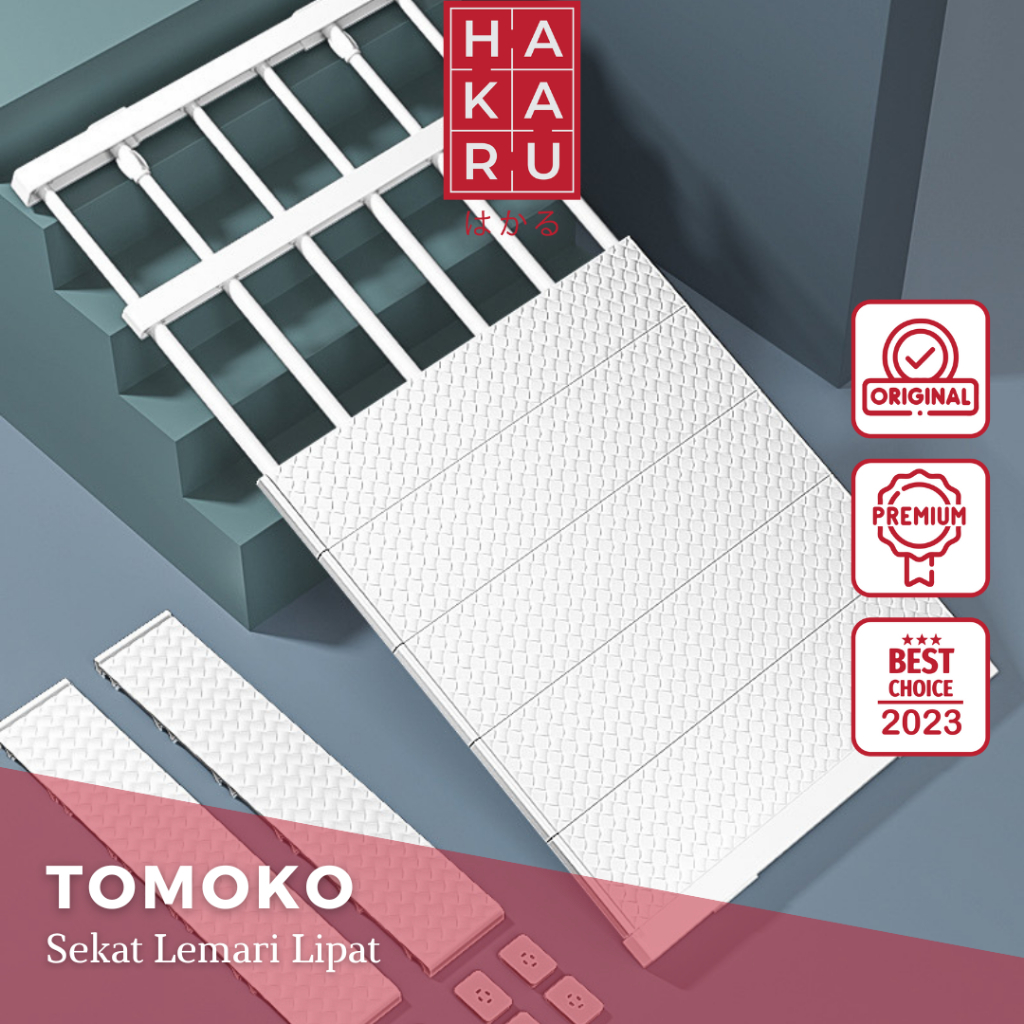 Jual 【HAKARU】TOMOKO Rak Devider Lemari Adjustable Ambalan Dapur Praktis ...