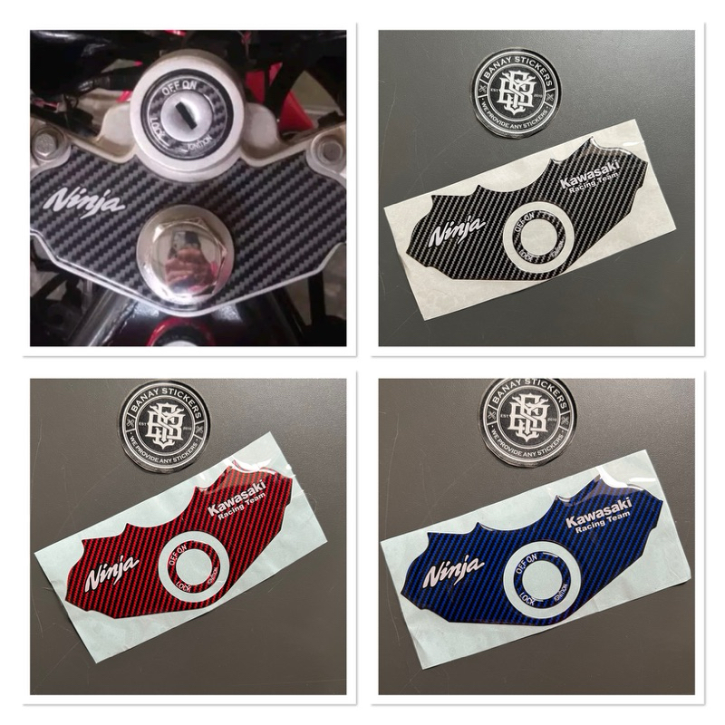 Jual Sticker Stiker Emblem Segitiga Dan Kontak Ninja RR Old Ninja RR ...