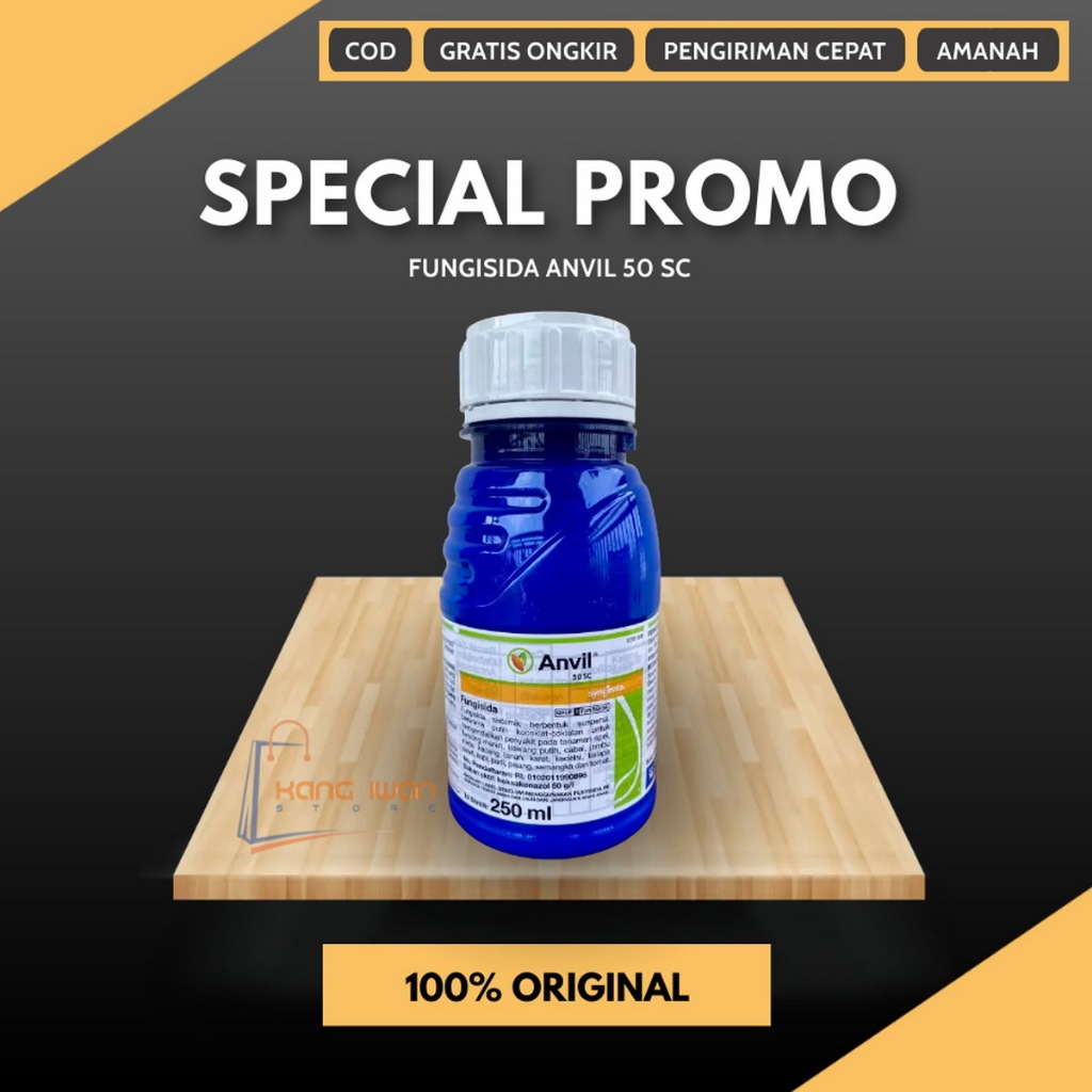 Jual Fungisida ANVIL 50 SC Original Produk Dari Syngenta Kemasan 50ml ...