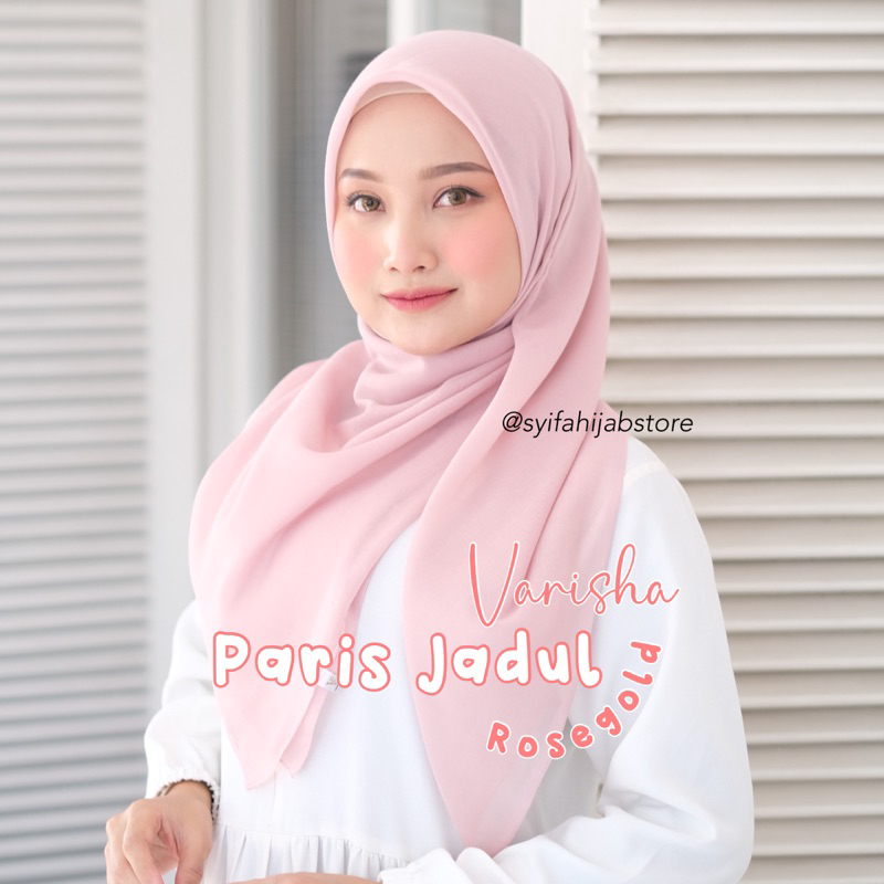 Jual SEGIEMPAT PARIS JADUL / JILBAB PARIS LEGENDARIS ORI BY VARISHA ...