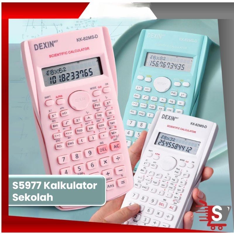 Jual kalkulator sekolah / kalkulator scientific / kalkulator ilmiah 240 ...