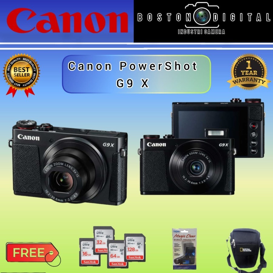 Jual CANON POWERSHOT G9X / CANON G9X | Shopee Indonesia