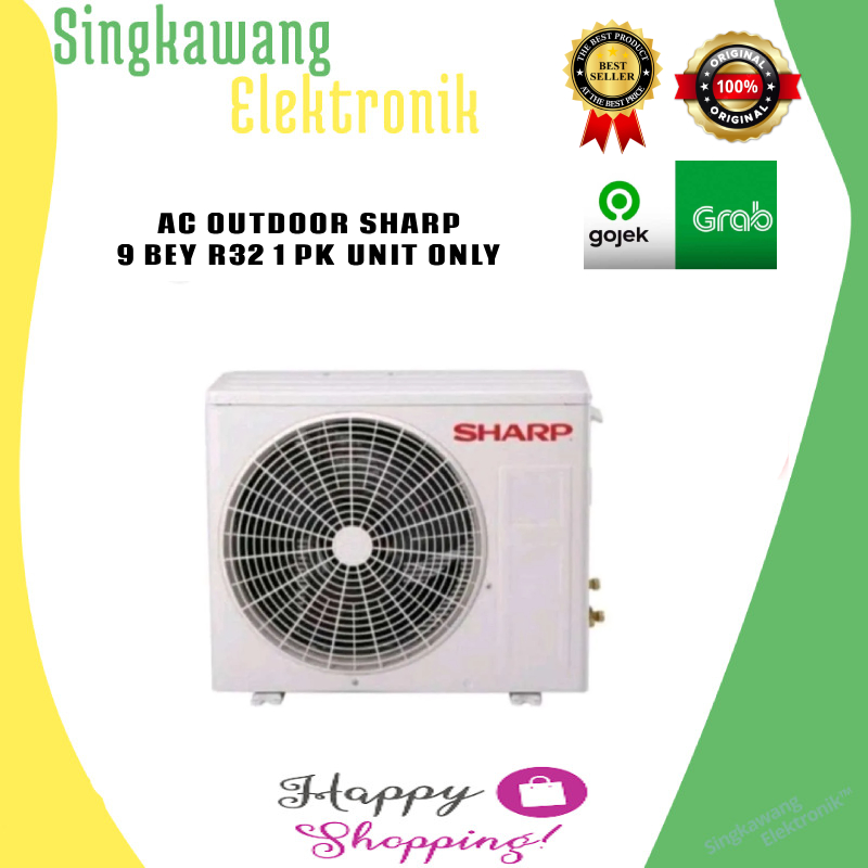 Jual AC OUTDOOR SHARP 9 BEY/ZCY R32 1 PK UNIT ONLY | Shopee Indonesia