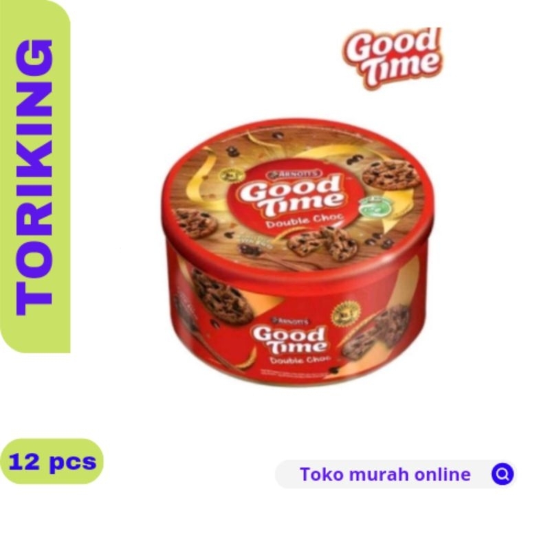 Jual GOOD TIME DOUBLE CHOCO ( 1 Dus isi 12pcs @149 gr ) | Shopee Indonesia