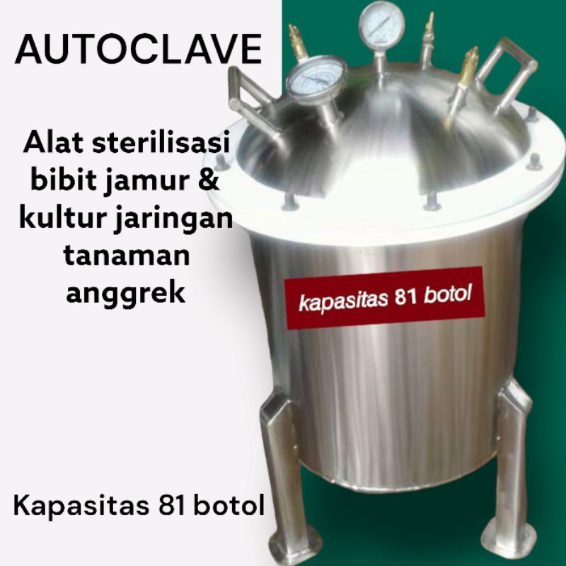 Jual Autoclave alat sterilisasi (kapasitas 81 botol) | Shopee Indonesia