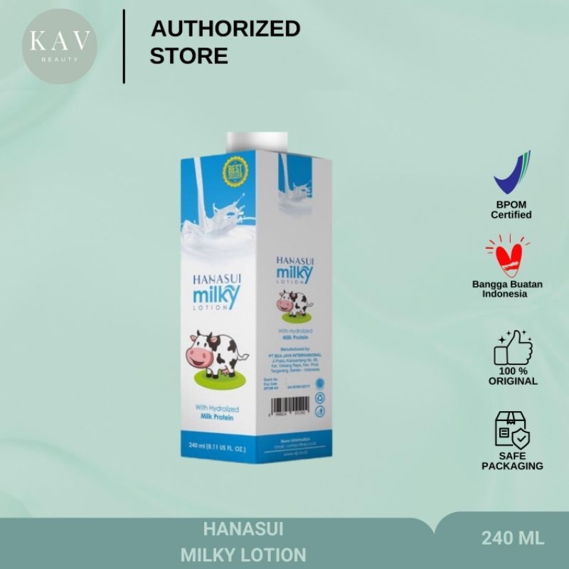 Jual Hanasui Hand Body Lotion Milky | Shopee Indonesia