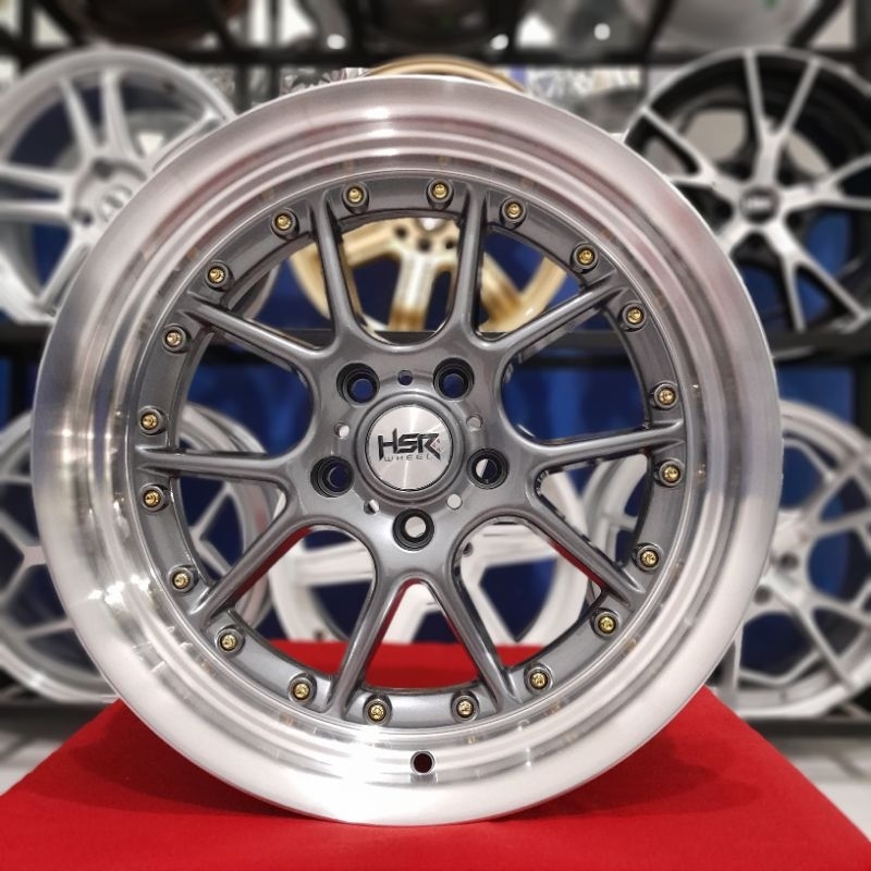Jual Velg Mobil Celong Ring 17 Hsr Kansai Pcd 5x114 Innova Granmax Xpander Rush Camry Dll ...
