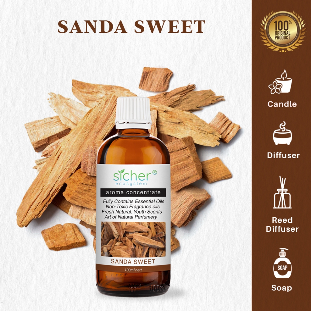 Jual Sicher Natural Isolate Oil Sanda Sweet 100ml | Shopee Indonesia