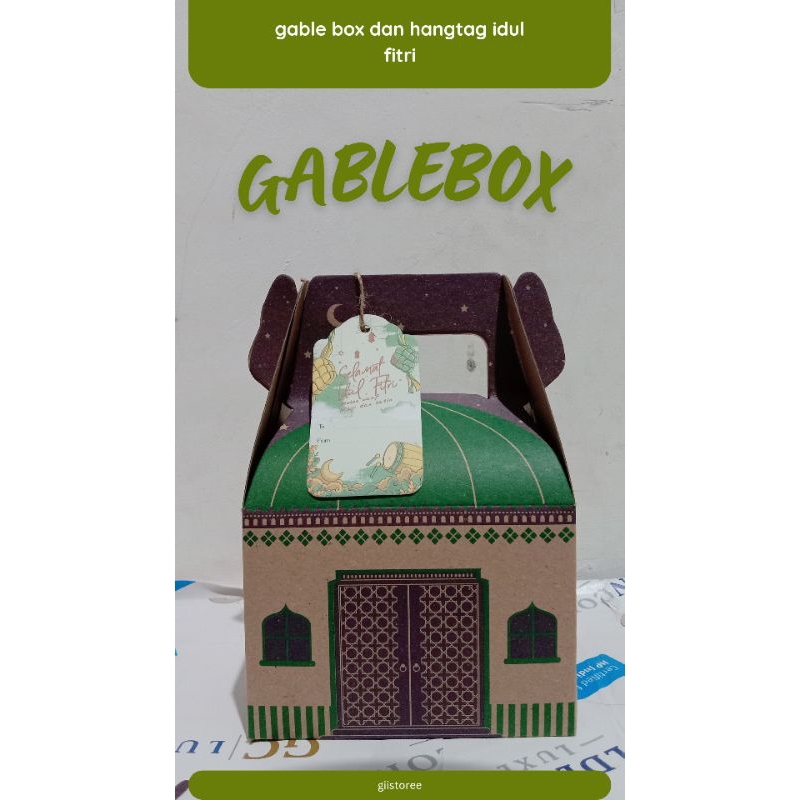Jual Gable Box Lebaran Dan Hangtag (random) Hari Raya Idul Fitri 2025 ...