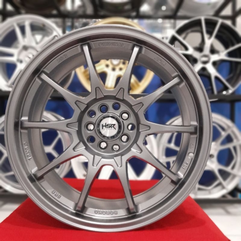 Jual Velg Mobil Murah Ring 18 Hsr Boroko Srd Pcd 5x100/114 Veloz Altis Sienta Innova Rush ...
