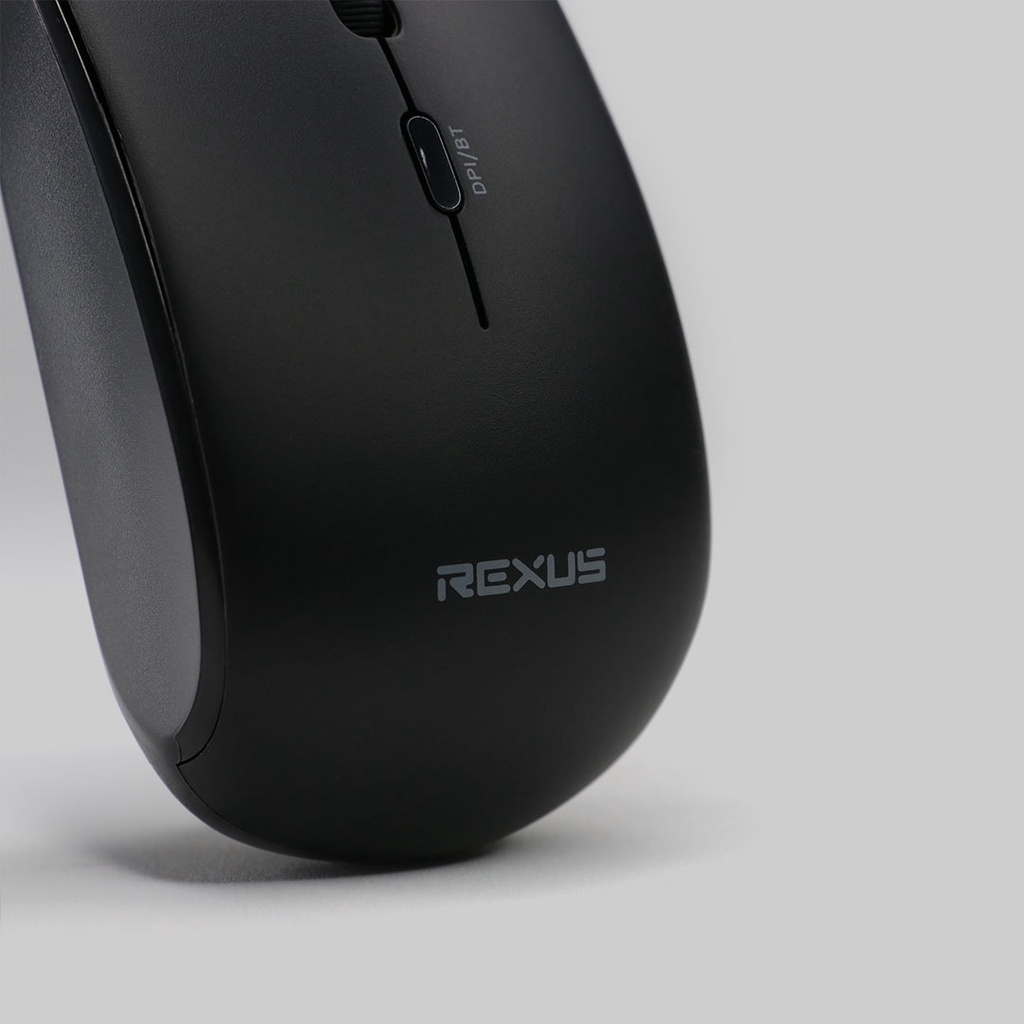 Jual Rexus Mouse Wireless Bluetooth Office QB100 Silent Click 4D ...