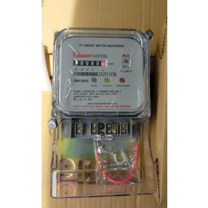 Jual Ajf kwh meter merk Smart semi digital 54 A Pascabayar | Shopee ...