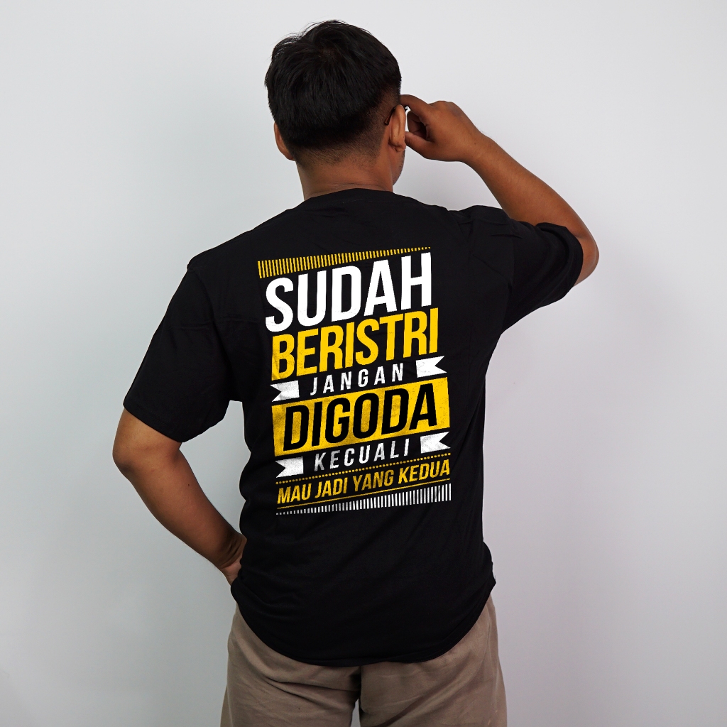 Jual Desain Kaos Keren - Kaos Kata Pasangan Unik Desain Sudah Beristri ... Jual Desain Kaos Keren - Kaos Kata Pasangan Unik Desain Sudah Beristri ...