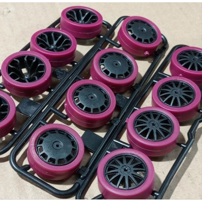 Jual REP TAMIYA BAN MAROON VELG CARBON PROJECT D [DISH-FIN-Y SPOKE-SPIRAL] | Shopee Indonesia