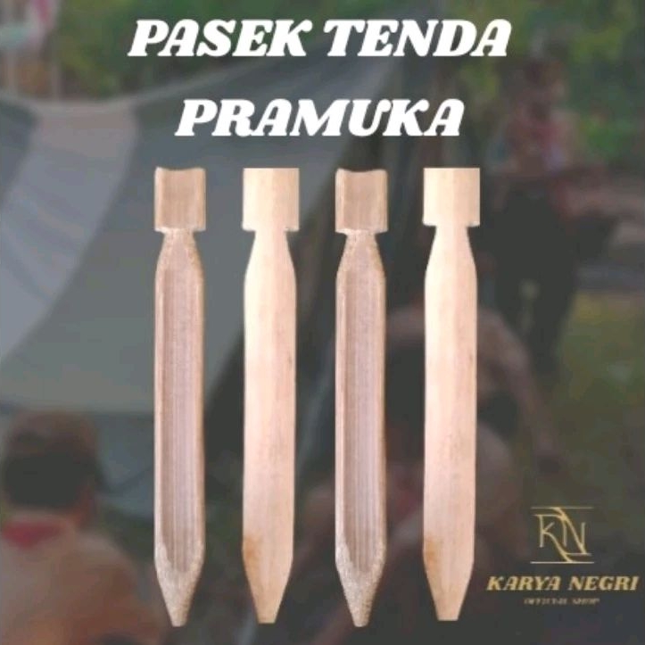 Jual PASEK BAMBU, PATOK TALI TENDA PRAMUKA, PERALATAN KEMAH TERBUAT ...