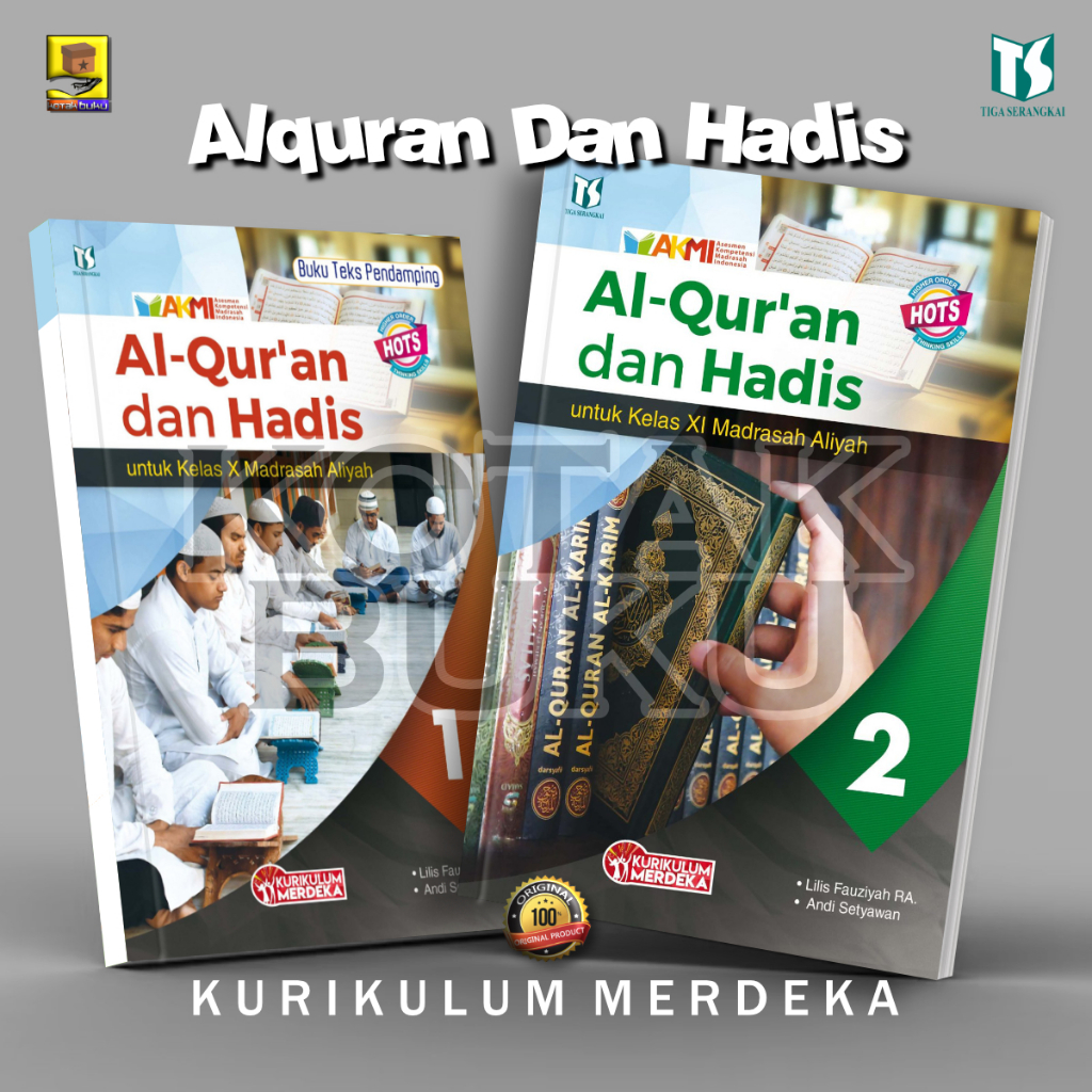 Jual Alquran Dan Hadis SMA / Alquran Hadis Kelas 10 11 SMA / MA / Kurikulum Merdeka | Shopee ...