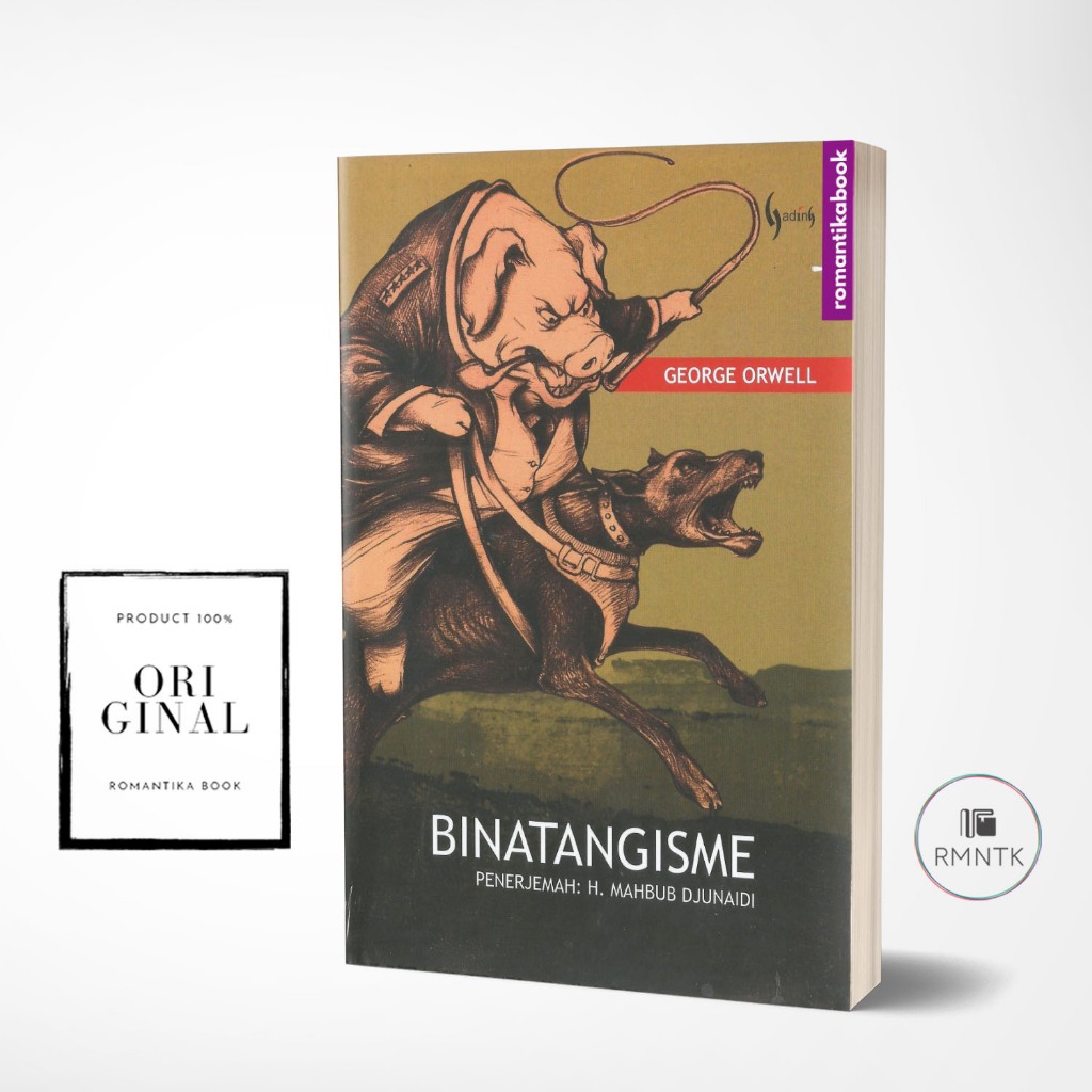 Jual Novel Binatangisme Animal Farm - George Orwell - Penerjemah : H ...