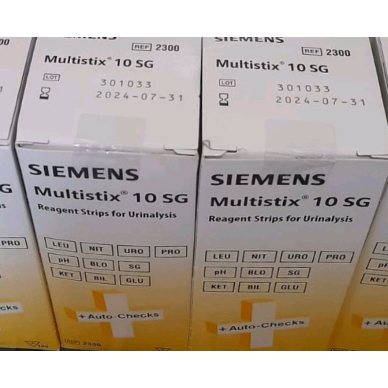 Jual URINE STRIP SIEMENS Multistix 10 Parameter | Shopee Indonesia
