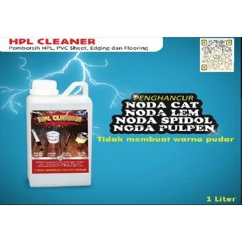Jual HPL CLEANER 1 LT | PEMBERSIH HPL NODA BANDEL,DEBU,KOTORAN SISA LEM ...