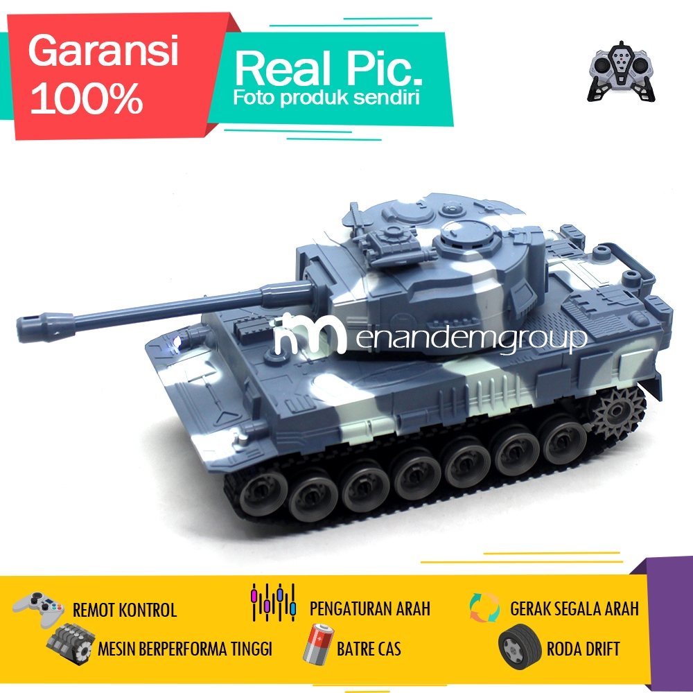 Jual Mainan Mobil Remot Kontrol RC Tank War Speed 9 Fungsi Navy Remot Ukuran Besar | Shopee ...